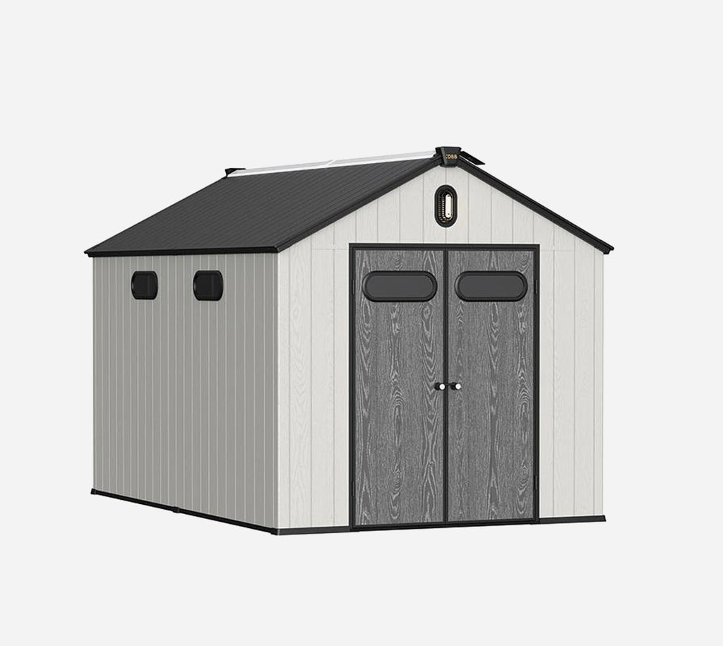OUTDOOR SHED 8 X 8 / 8 X 12FT– JENCO CANADA INC.
