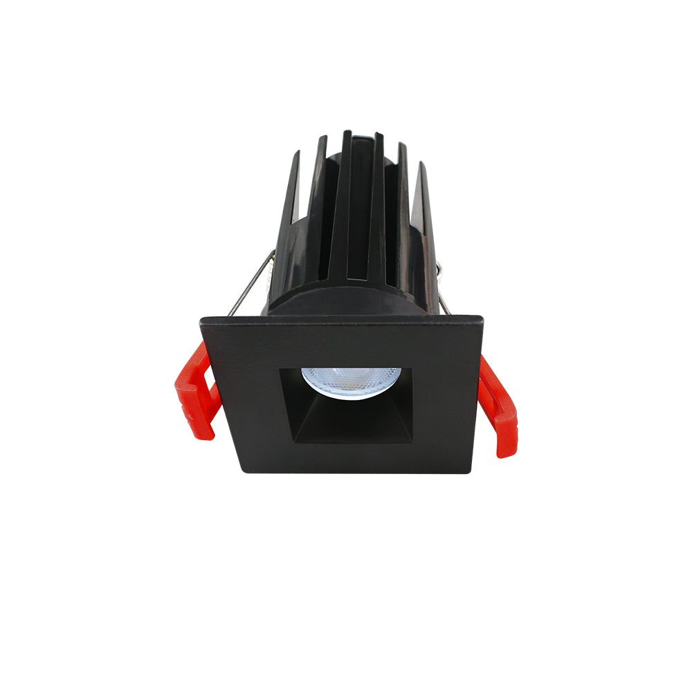 2″ Square Recessed Baffled LED 12W - Black– JENCO CANADA INC.