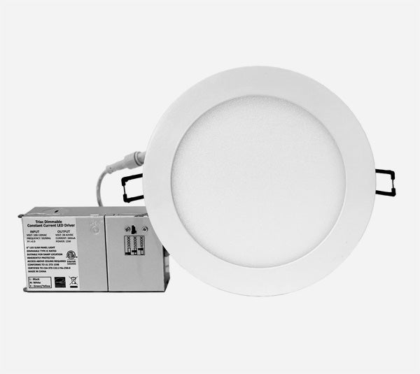 6" Slim Recessed LED Light - 3000K SATIN NICKLE– JENCO CANADA INC.