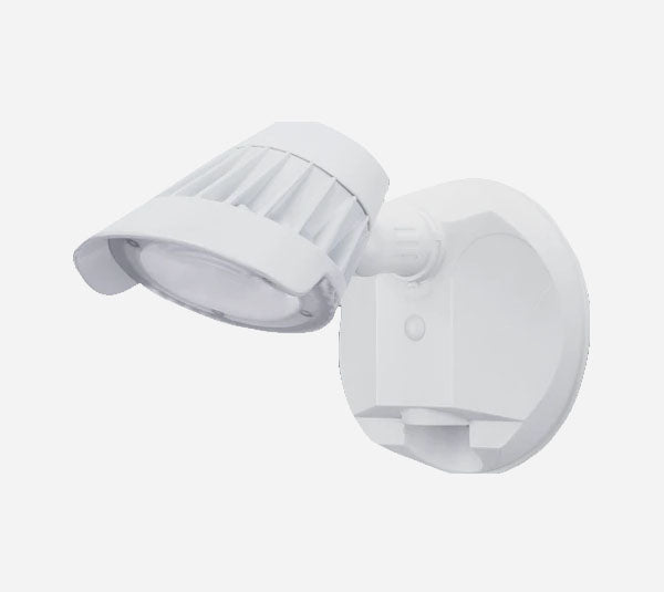 SECURITY LIGHT - SINGLE HEAD - WHITE– JENCO CANADA INC.