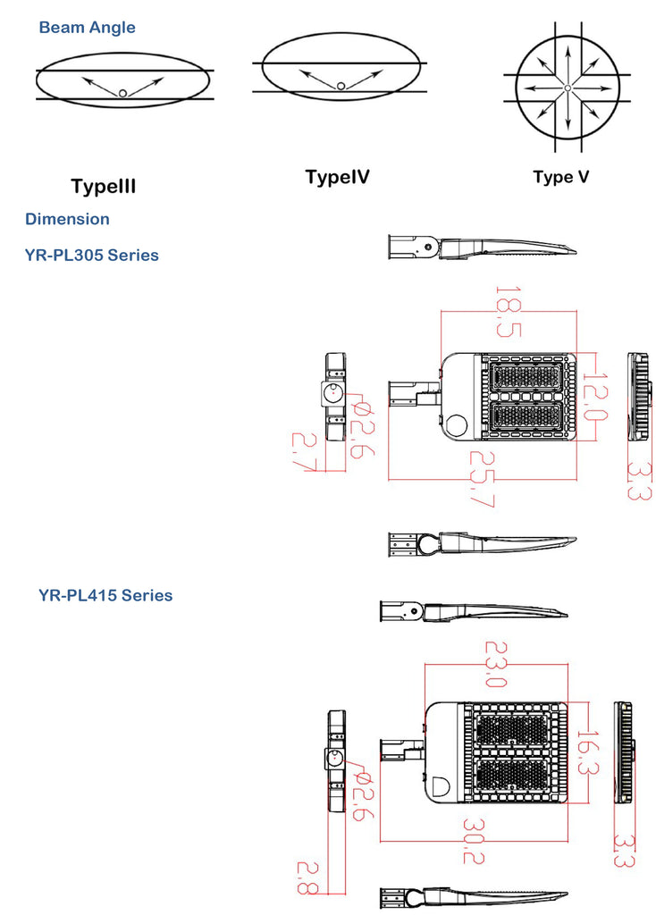 Slim LED Shoe Box Area Lights– JENCO CANADA INC.